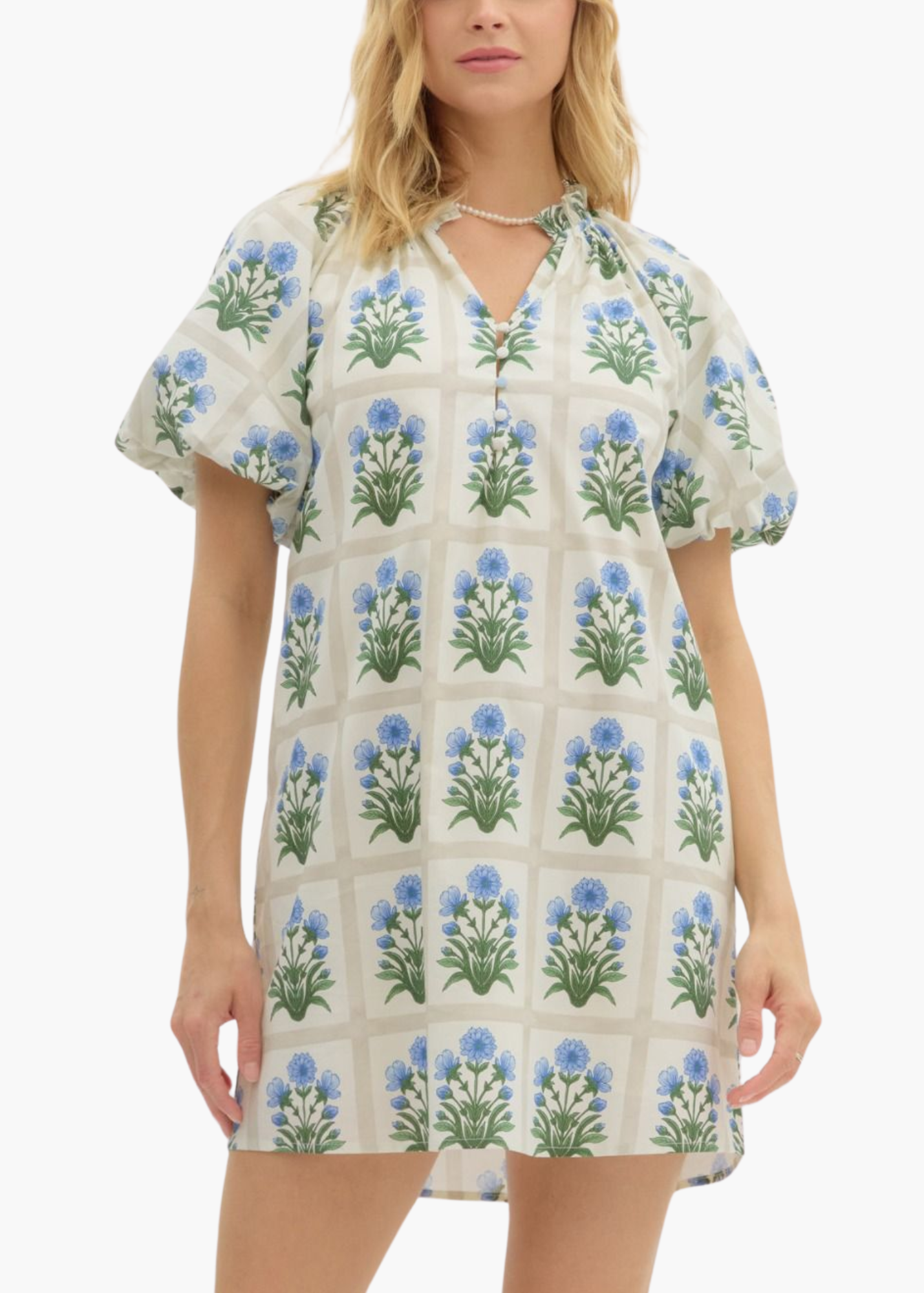 Val Mini Dress in Royal – Poppy and Pink